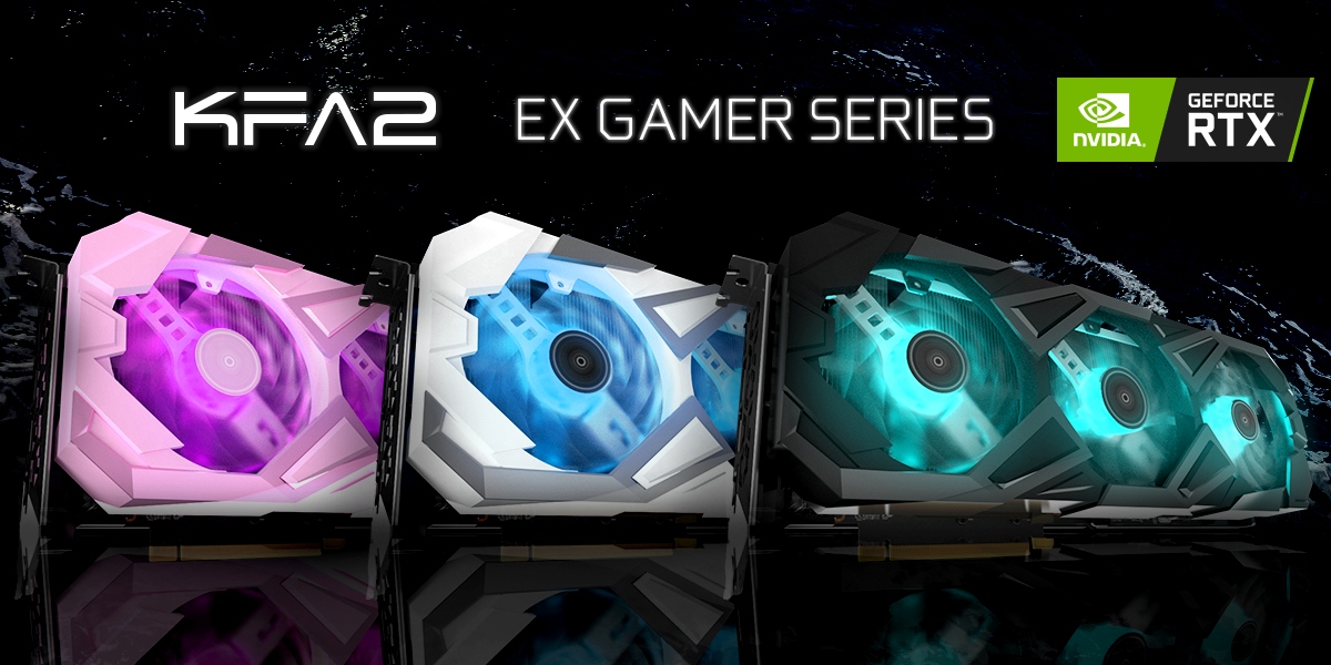 KFA2 präsentiert in seiner "Virtual Expo 2020" erstmals die RTX 30 Hall ...