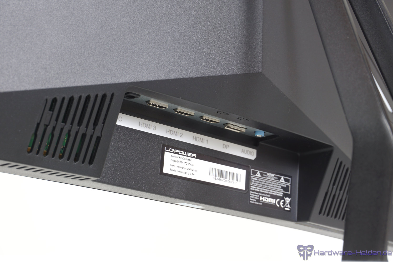 LC-Power LC-M27-QHD-144-C Gaming-Monitor im Test - Hardware-Helden