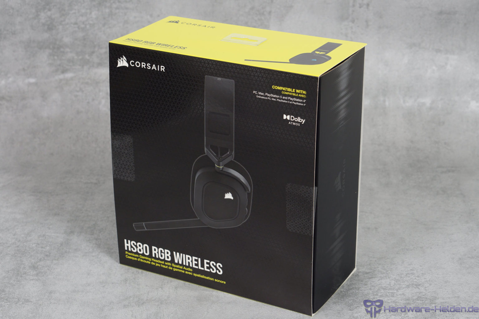 Corsair HS80 RGB Wireless im Test - Hardware-Helden