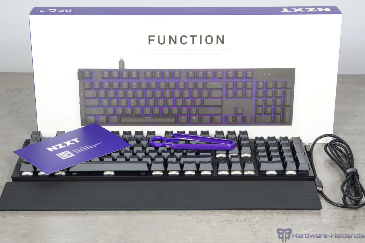 NZXT Function (Retail-Version) Tastatur im Test - Hardware-Helden