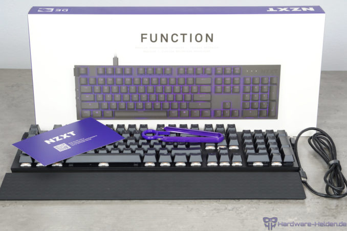 NZXT Function (Retail-Version) Tastatur im Test - Hardware-Helden