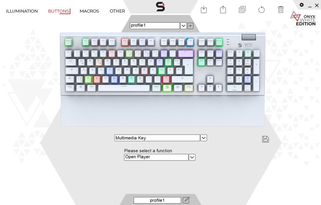 SPC Gear GK650K Omnis RGB Onyx White Pudding Edition im Test - Hardware ...