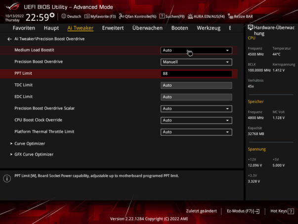 Ryzen 7000 optimieren: PPT-Limit, Curve Optimizer und Undervolting ...