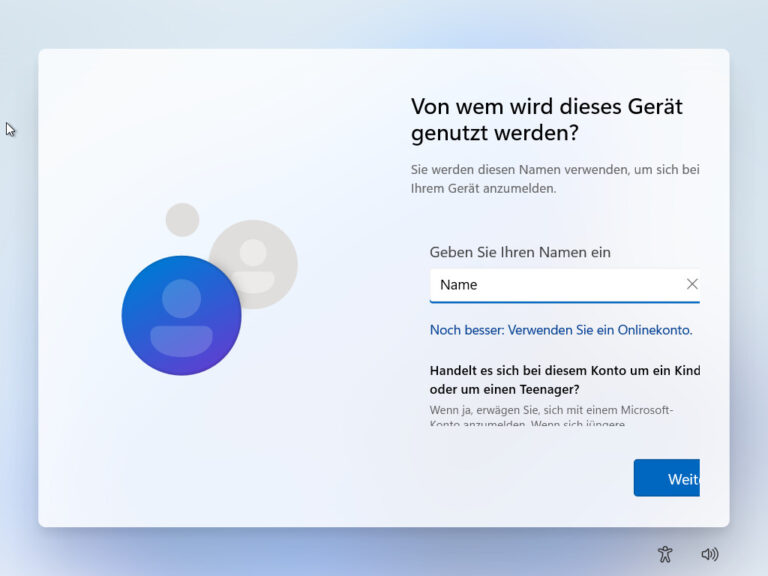 Windows 11 ohne Internet und ohne Microsoft-Konto installieren ...