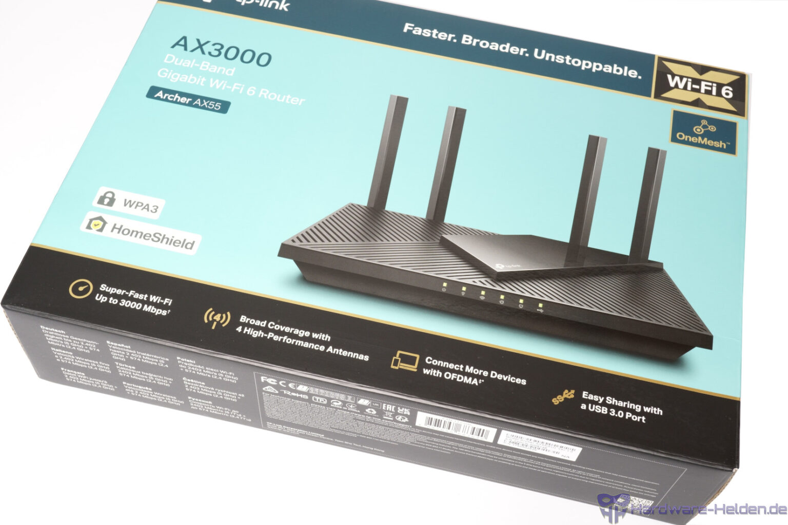 TP-Link Archer AX55 Router im Test - Hardware-Helden