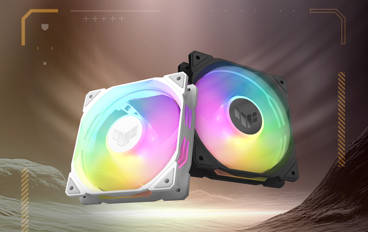 ASUS TUF Gaming TR120 ARGB Gehäuselüfter vorgestellt - Hardware-Helden