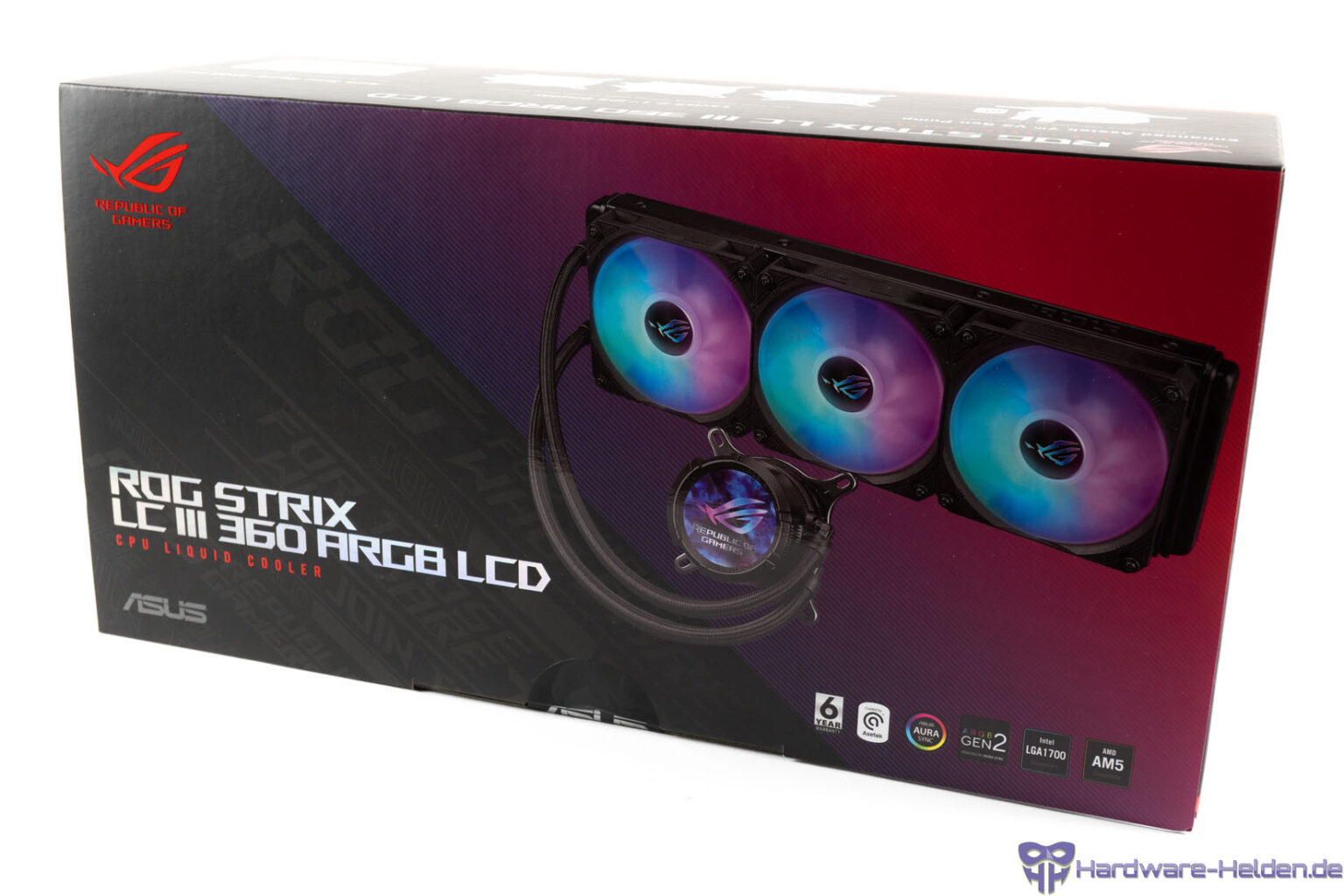 ASUS ROG Strix LC III 360 ARGB LCD im Test - Hardware-Helden