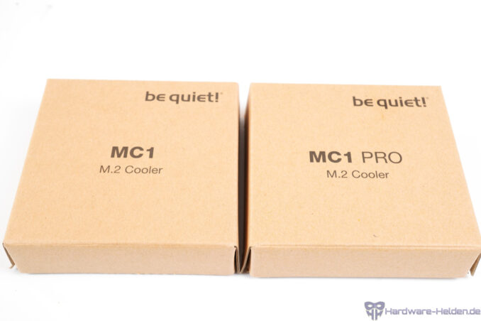 be quiet! MC1 und MC1 Pro SSD-Kühler im Test/Vergleich - Hardware-Helden