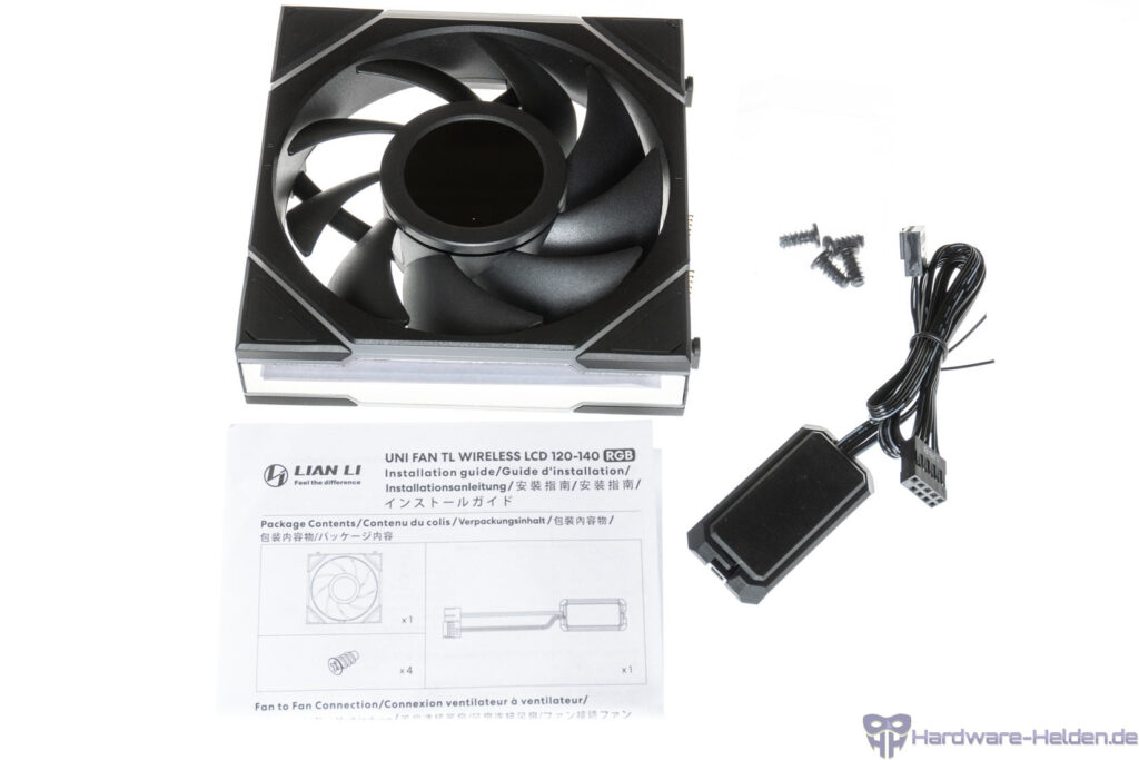 Lian Li UNI FAN TL Wireless LCD und SL Wireless (LCD) im Test/Vergleich ...