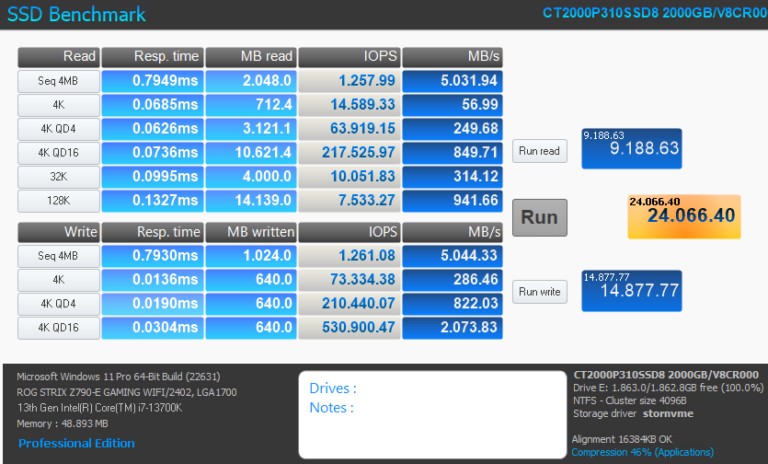 Crucial P310 2TB im Test - Hardware-Helden