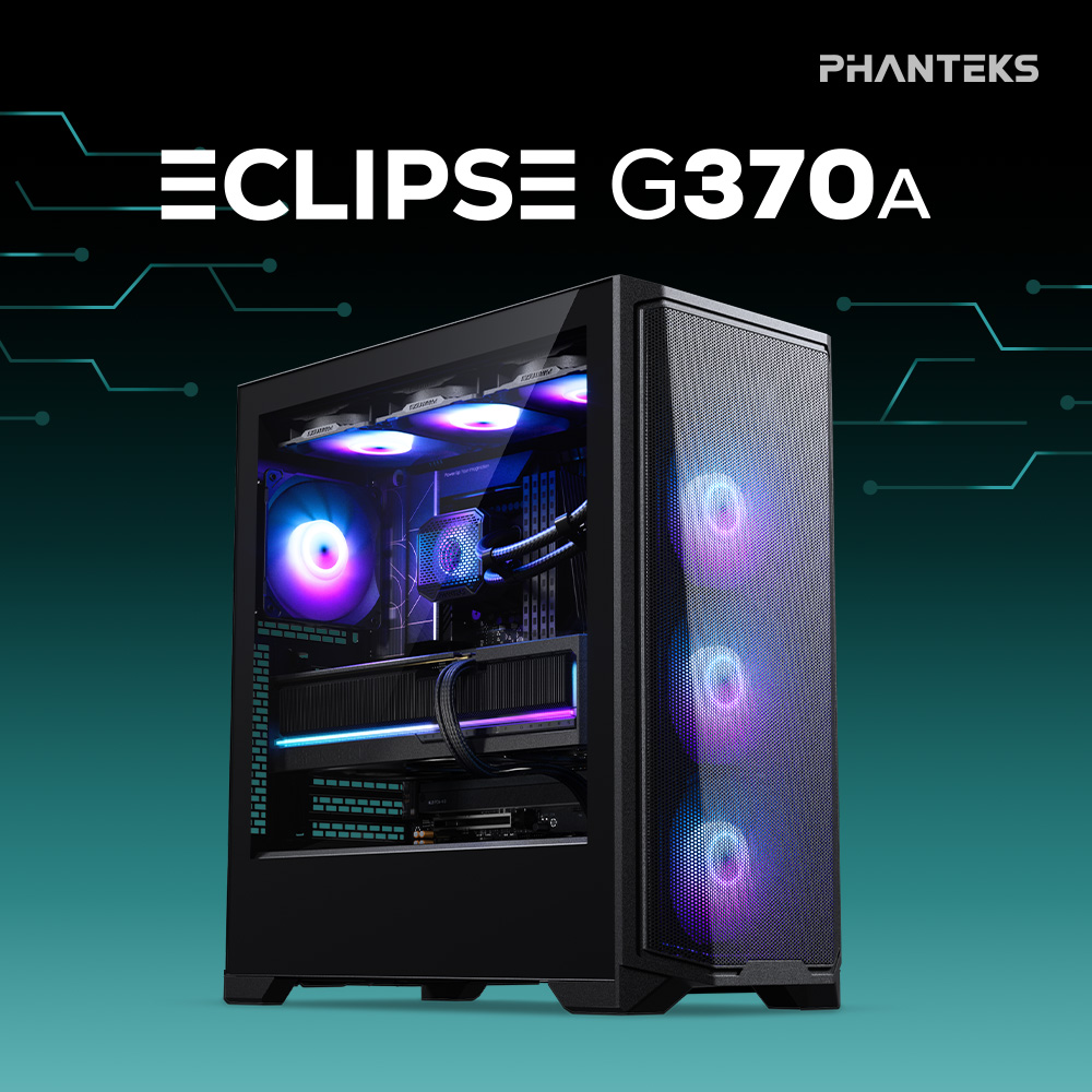 Phanteks stellt Eclipse G370A vor: Günstiges Gehäuse soll viel Platz ...