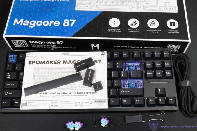 Epomaker Magcore 87 im Test - Hardware-Helden
